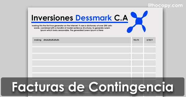 Facturas de Contingencia